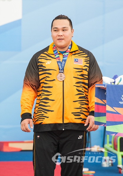 동메달 수여받은 말레이시아 JONG Yee Khie 선수